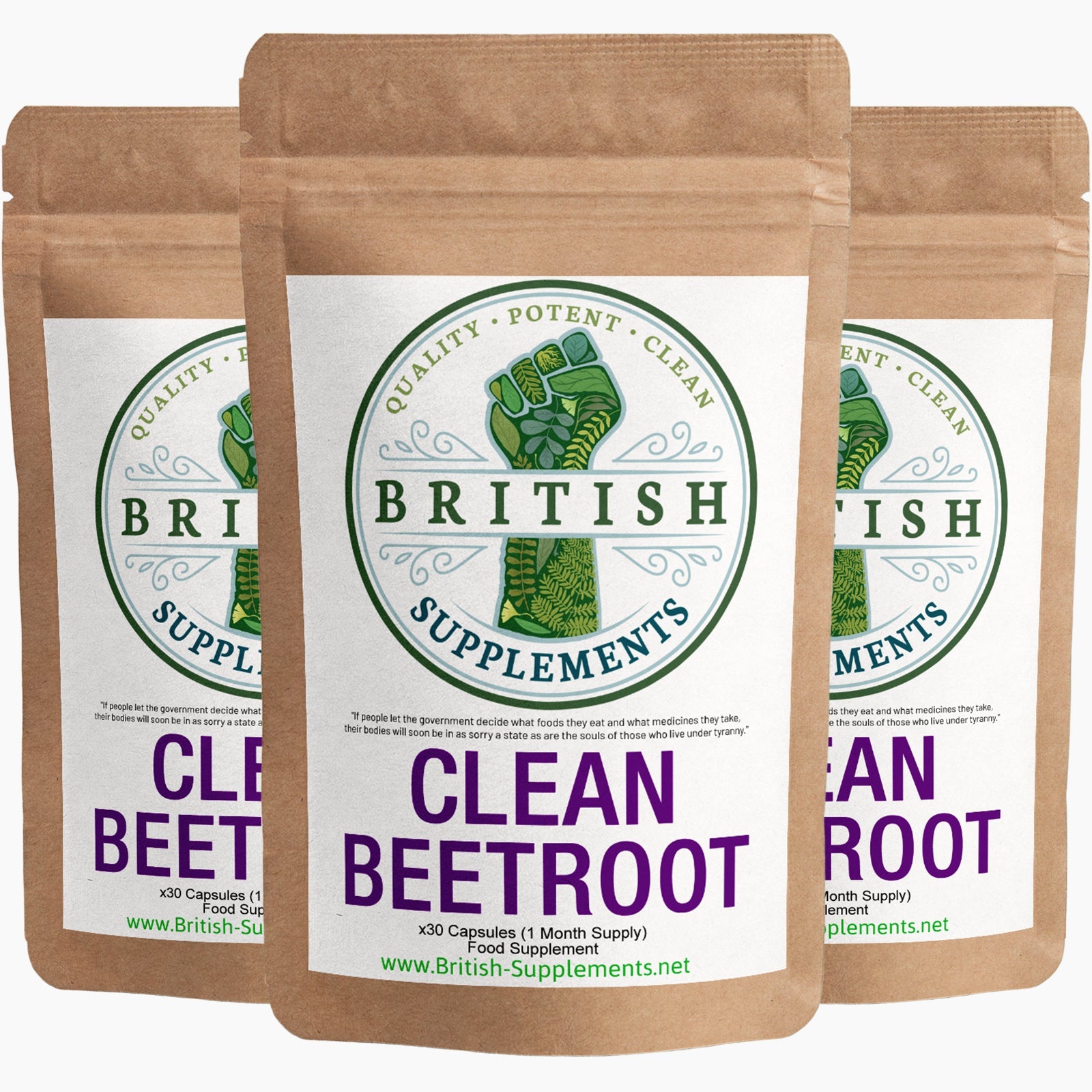 Clean Genuine Beetroot Supplement – British Supplements