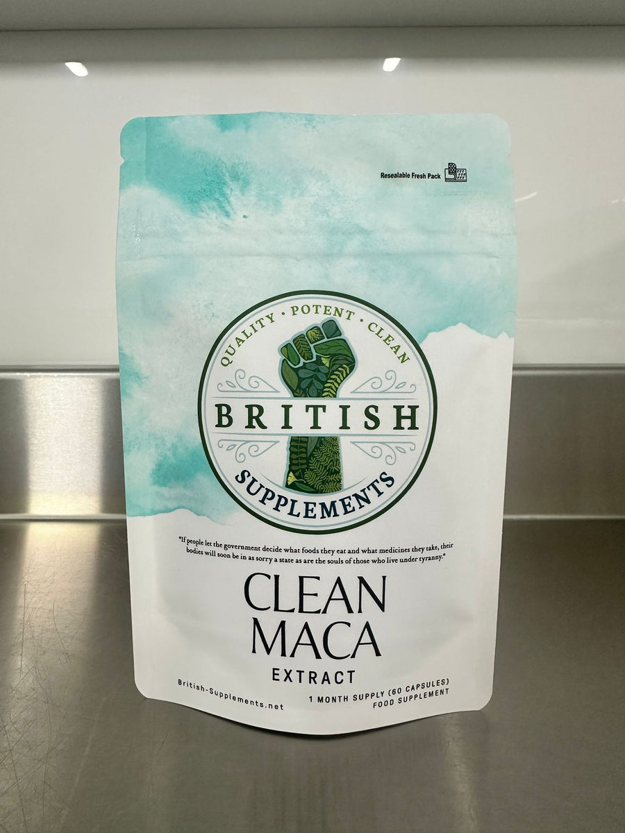 Clean Genuine Maca Supplement – British Supplements