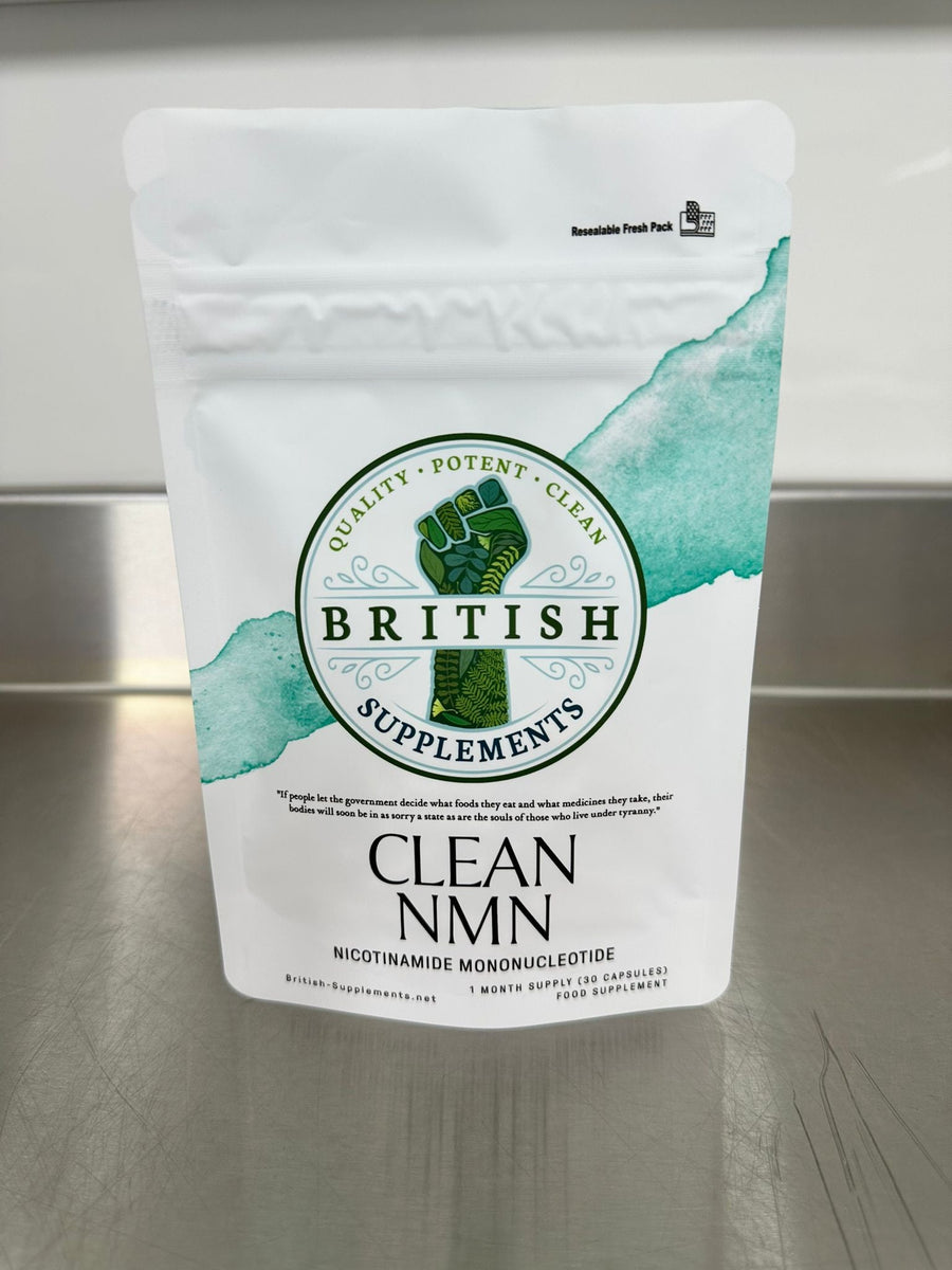 Clean NMN Supplement 724mg – British Supplements